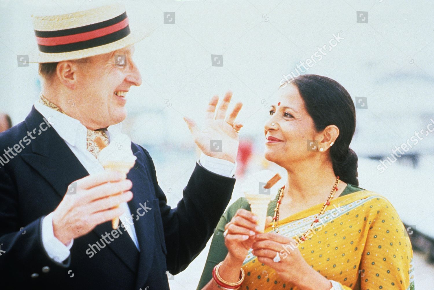 Peter Cellier Lalita Ahmed Editorial Stock Photo - Stock Image ...