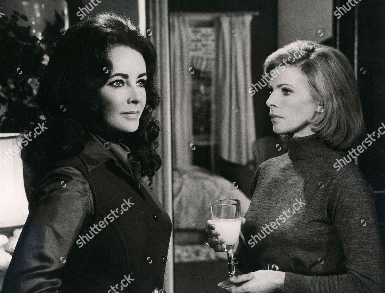 Elizabeth Taylor Billie Whitelaw Editorial Stock Photo - Stock Image ...