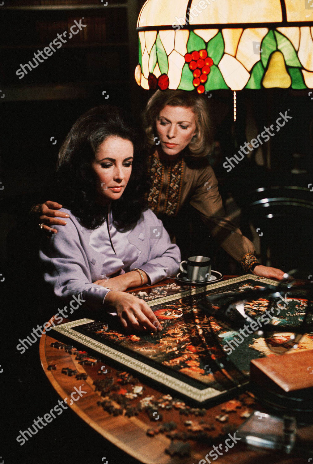 Elizabeth Taylor Billie Whitelaw Editorial Stock Photo - Stock Image ...