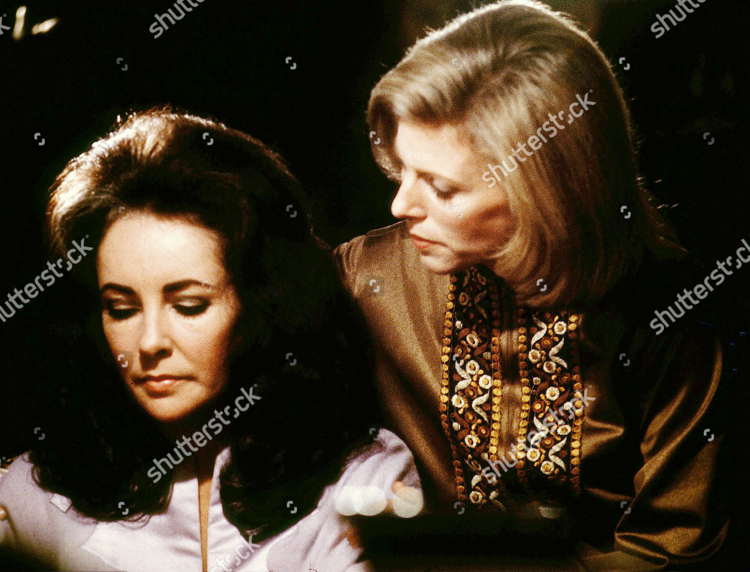 Elizabeth Taylor Billie Whitelaw Editorial Stock Photo - Stock Image ...