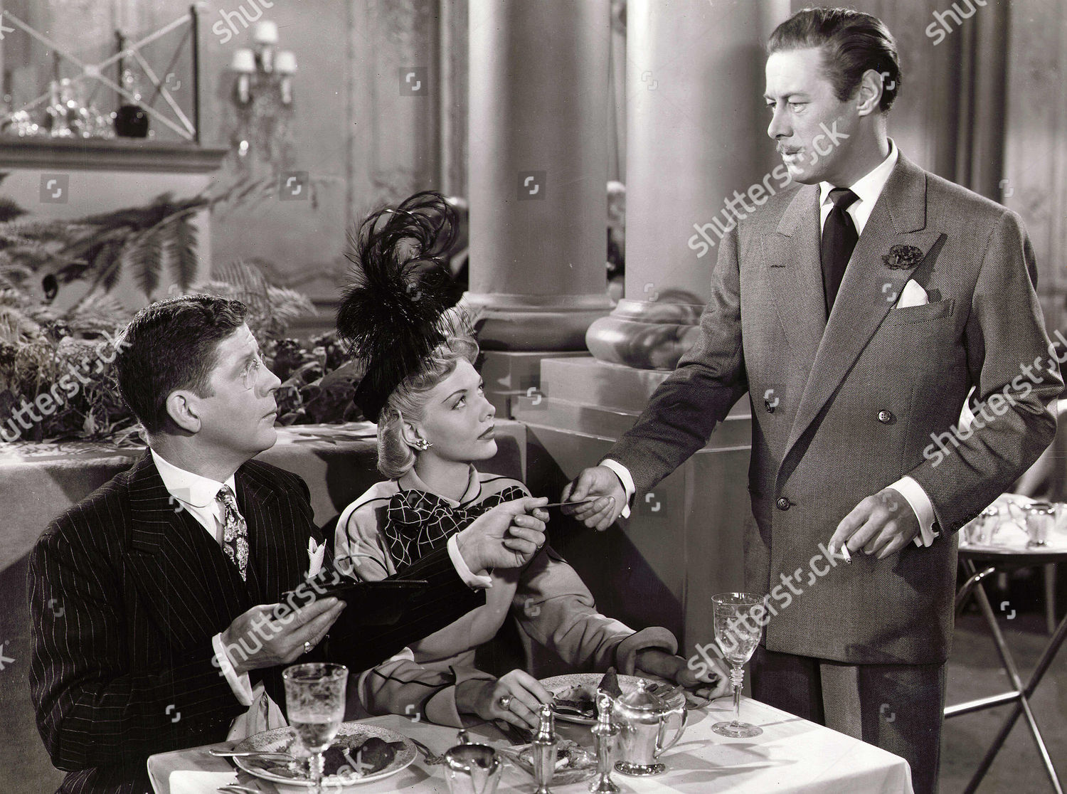 Rudy Vallee Barbara Lawrence Rex Harrison Editorial Stock Photo - Stock ...