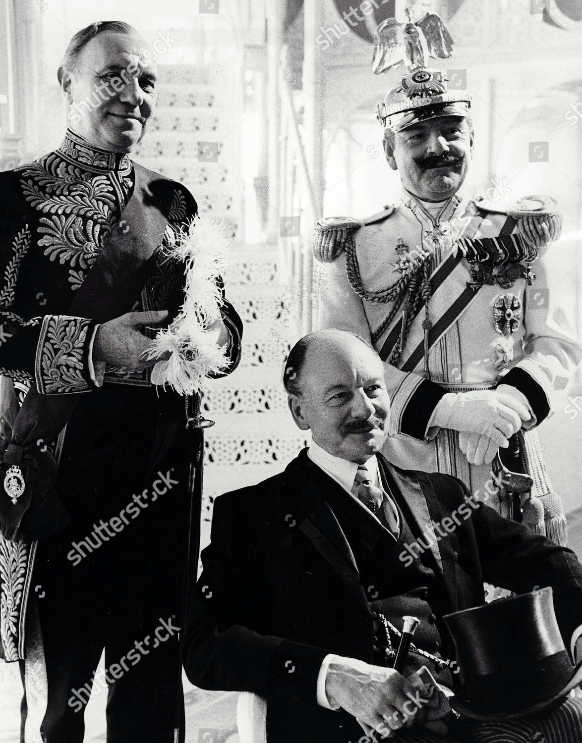Ralph Richardson John Gielgud Kenneth More Editorial Stock Photo ...