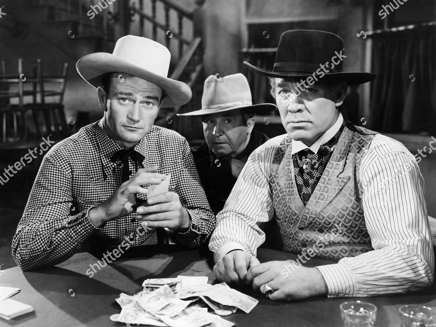 John Wayne Ward Bond Russell Wade Editorial Stock Photo - Stock Image ...