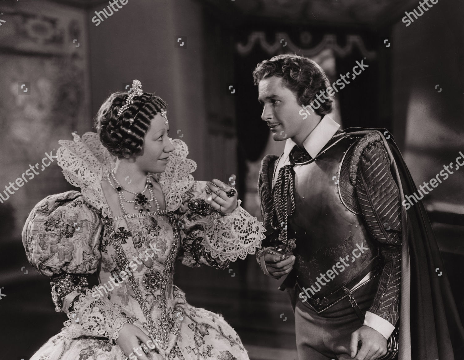 Dame Flora Robson Errol Flynn Editorial Stock Photo - Stock Image ...