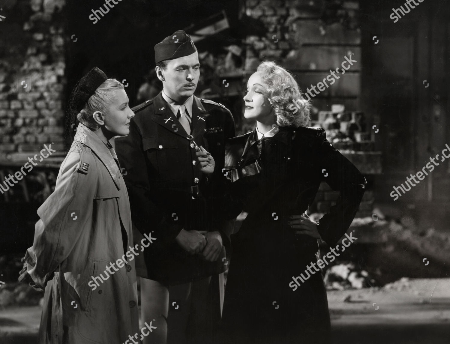 Jean Arthur John Lund Marlene Dietrich Editorial Stock Photo - Stock ...