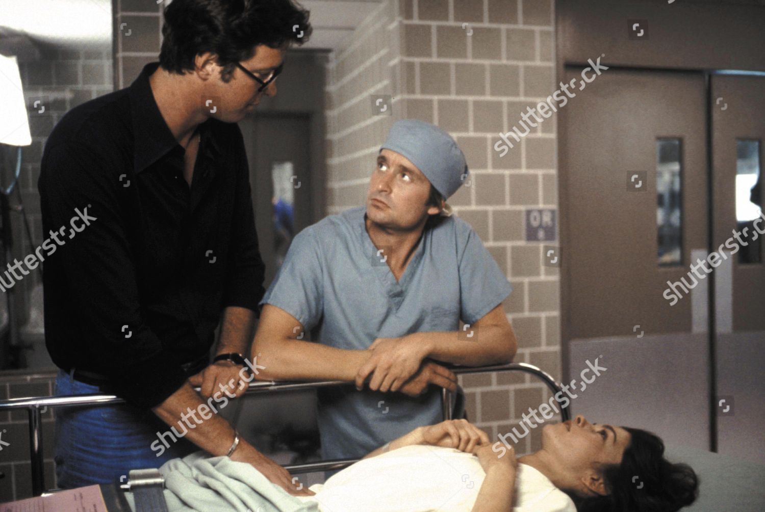Michael Crichton Michael Douglas Genevieve Bujold Editorial Stock Photo ...