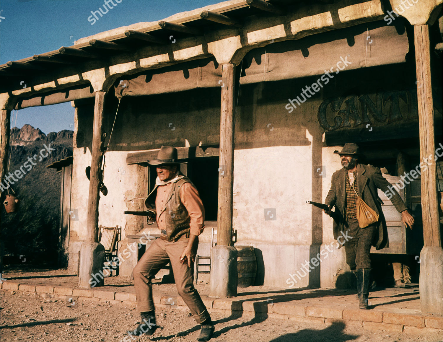 John Wayne Jack Elam Editorial Stock Photo - Stock Image | Shutterstock