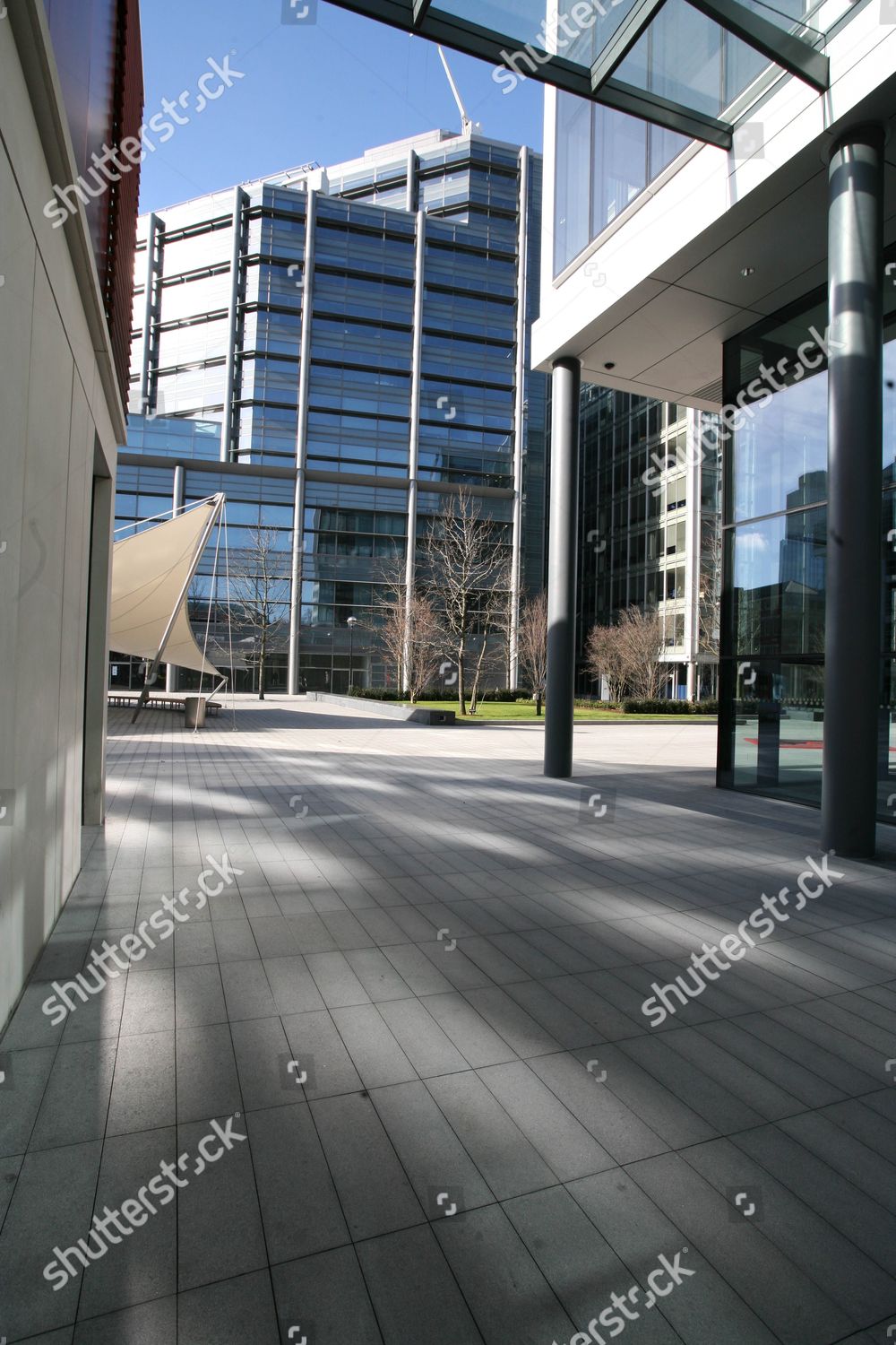 New Spitalfields Market Development By Foster Editorial Stock Photo ...