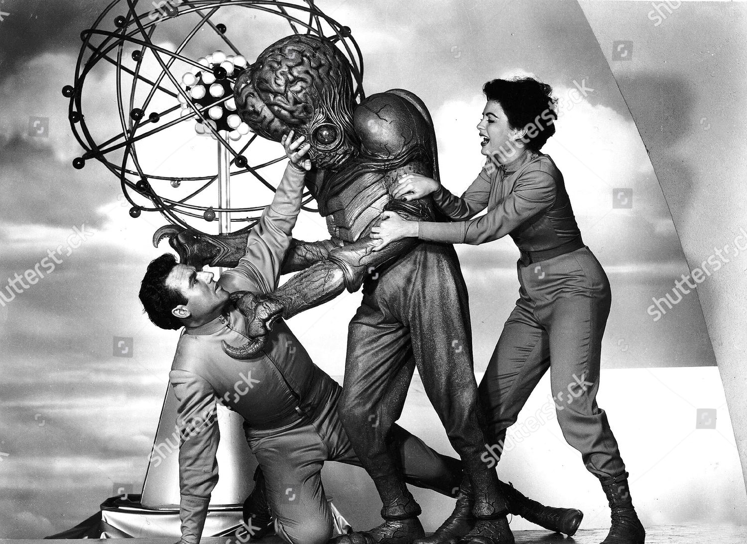 Rex Reason Regis Parton Faith Domergue Editorial Stock Photo - Stock ...