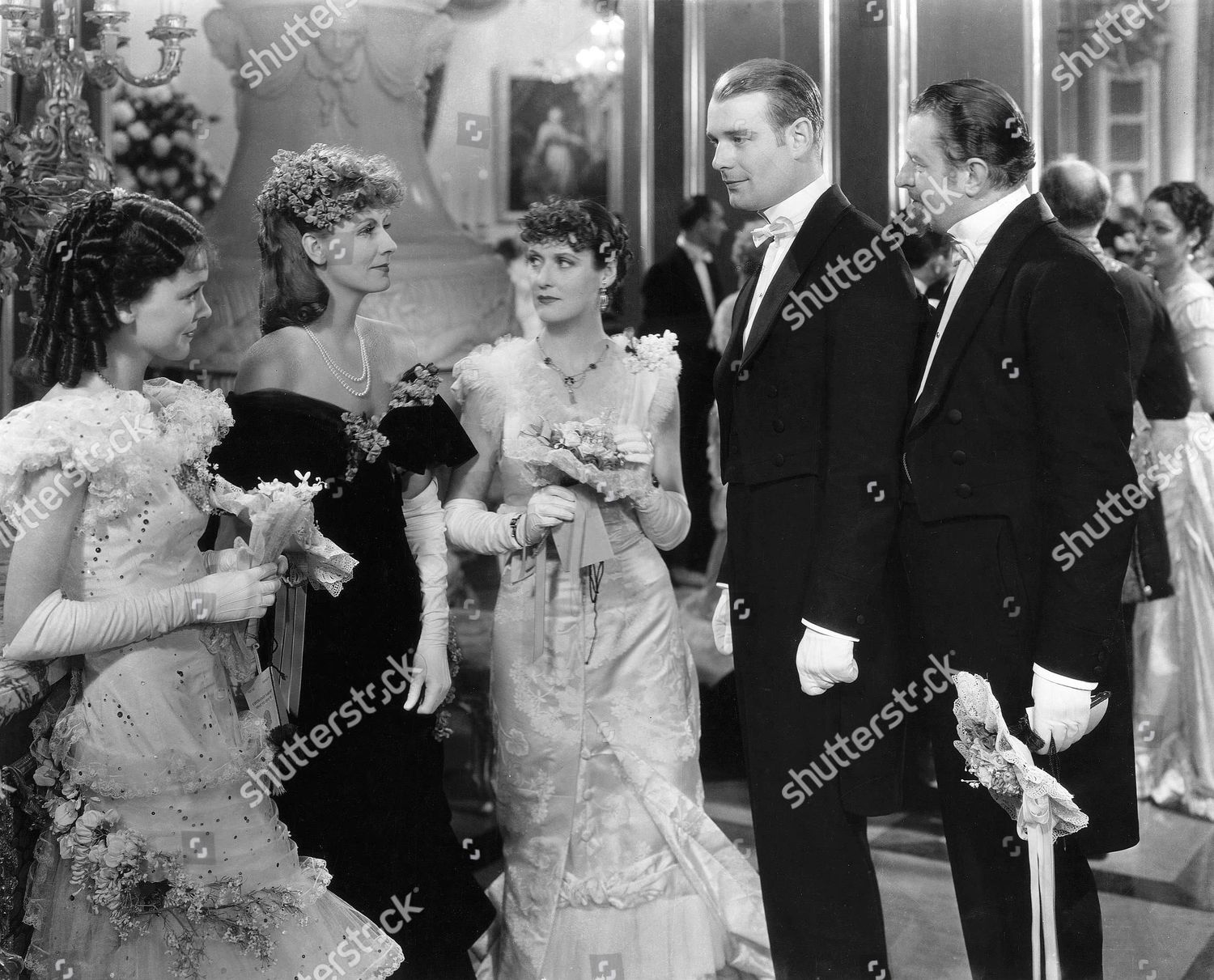 Maureen Osullivan Greta Garbo Phoebe Foster Editorial Stock Photo ...