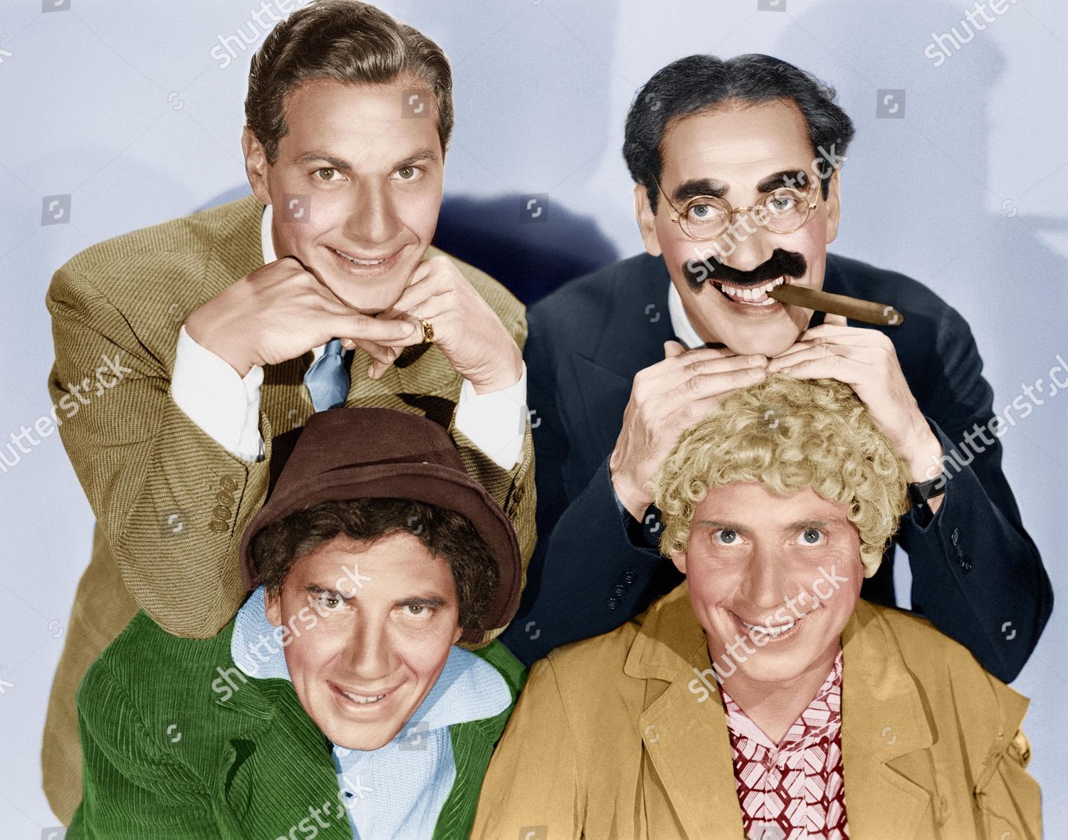 Zeppo Marx Groucho Marx Chico Marx Editorial Stock Photo - Stock Image ...