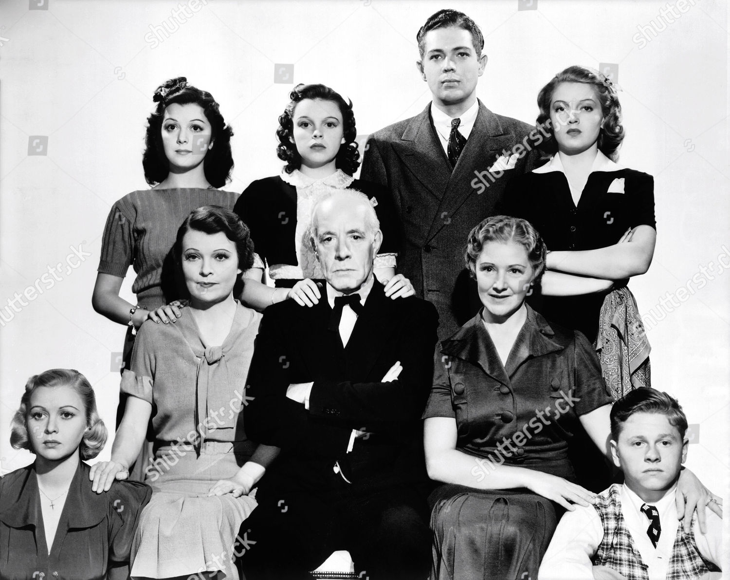 Lana Turner Ann Rutherford Judy Garland Editorial Stock Photo - Stock ...