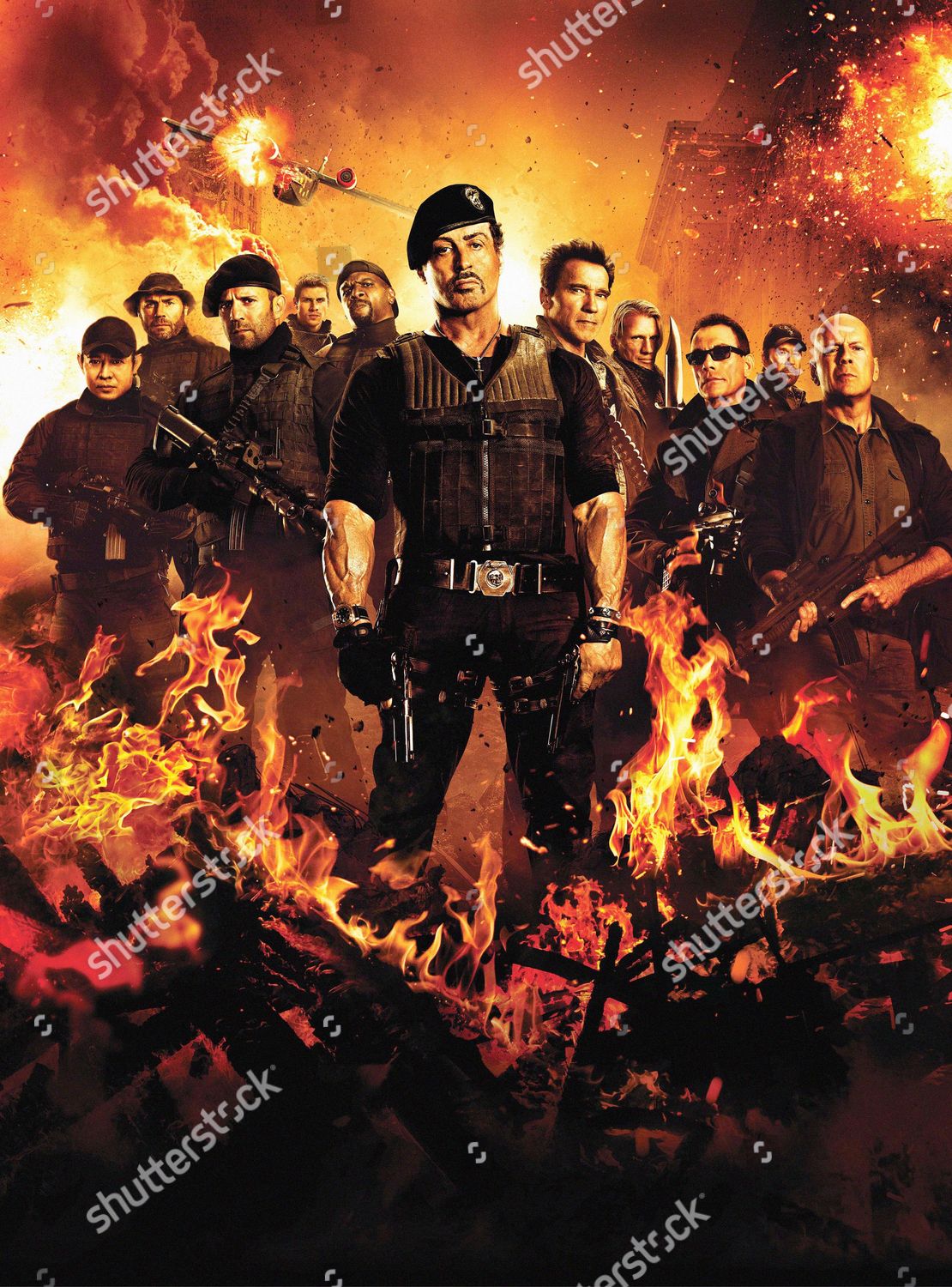 Jet Li Jason Statham Terry Crews Editorial Stock Photo - Stock Image ...