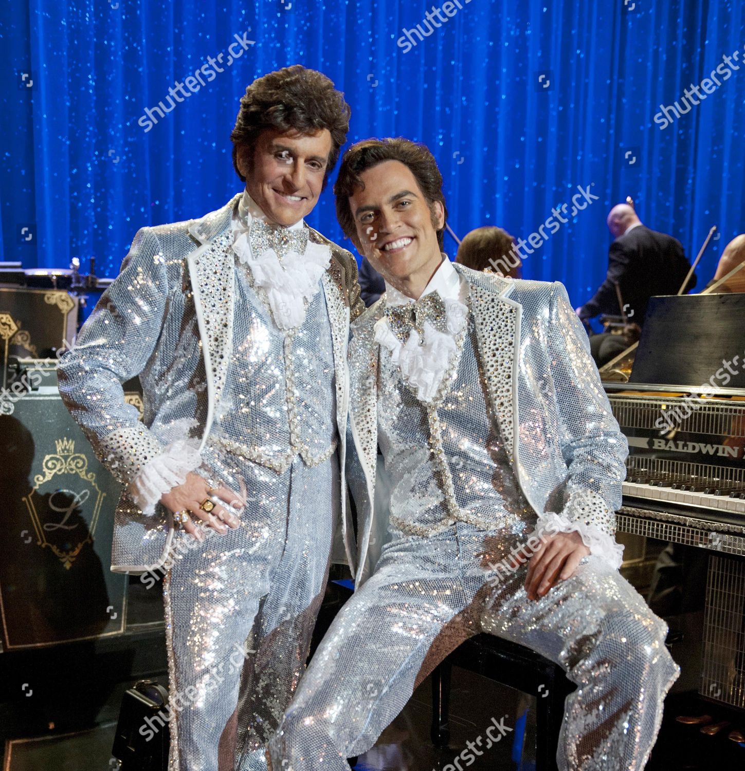 Michael Douglas Cheyenne Jackson Editorial Stock Photo - Stock Image ...