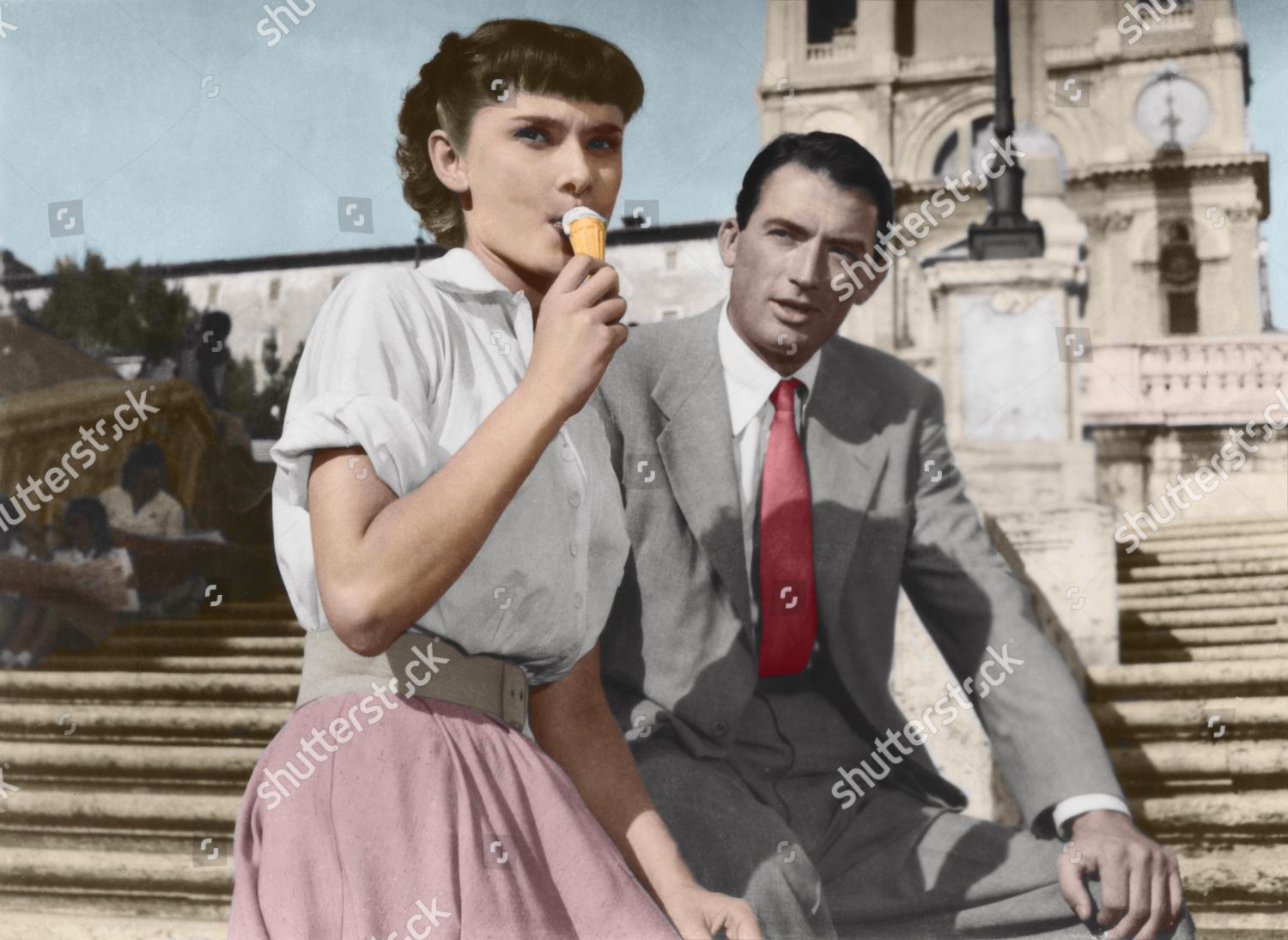 Audrey Hepburn Gregory Peck Editorial Stock Photo - Stock Image ...