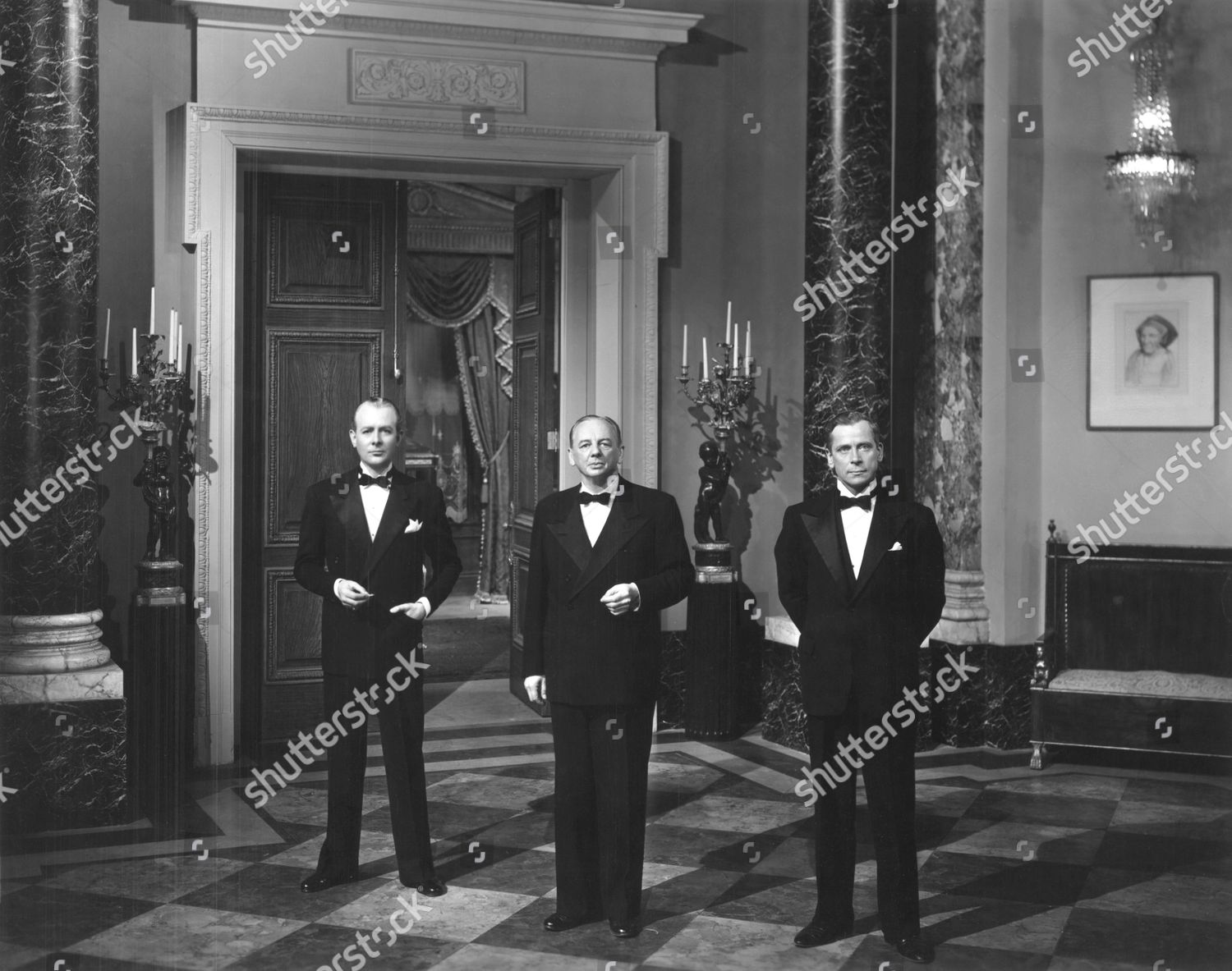 Wally Brown Reinhold Schunzel Ivan Triesault Editorial Stock Photo ...