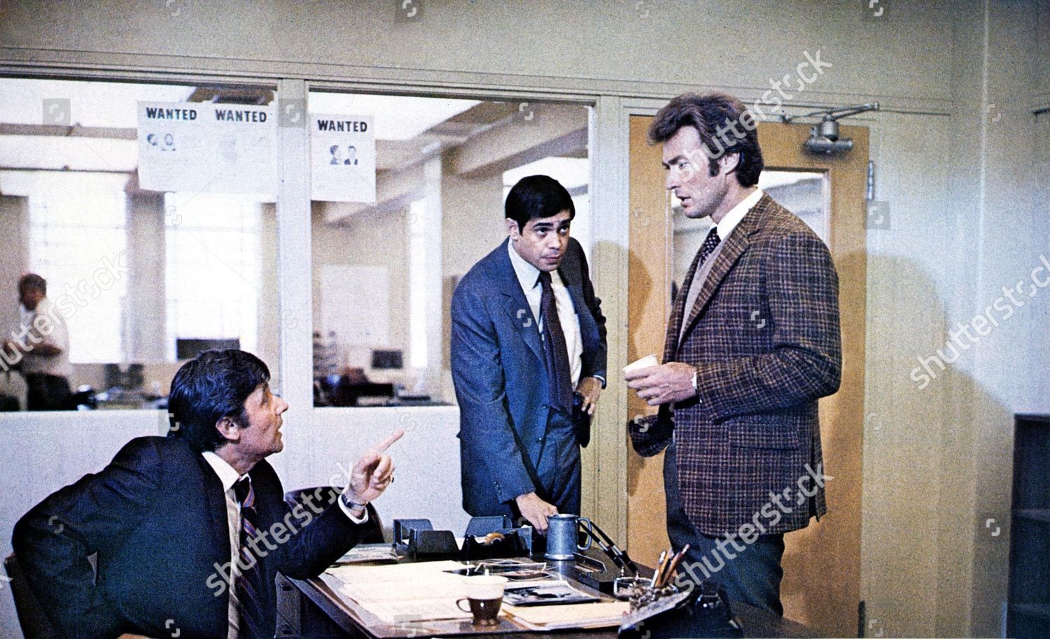 Harry Guardino Reni Santoni Clint Eastwood Editorial Stock Photo ...