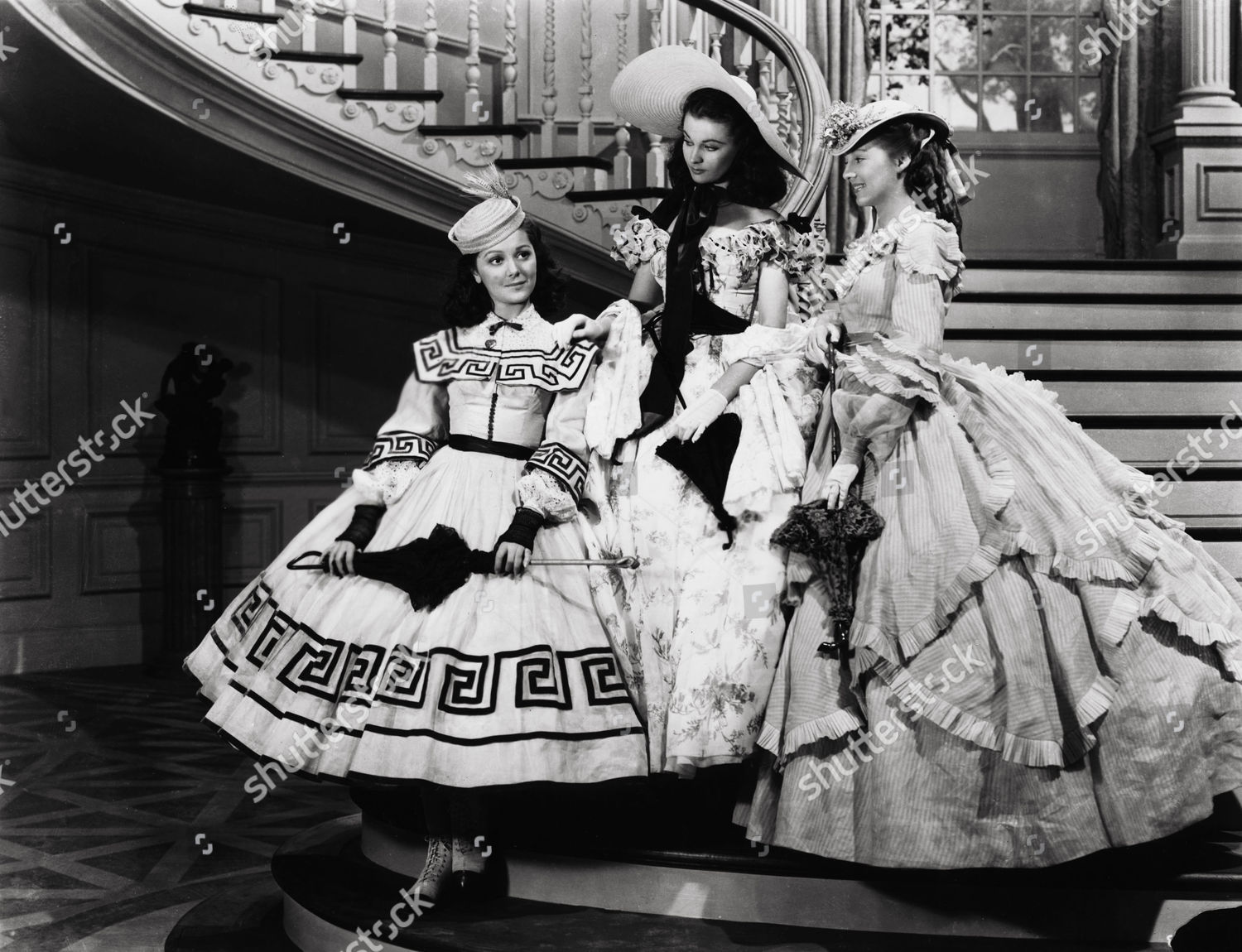 Ann Rutherford Vivien Leigh Evelyn Keyes Editorial Stock Photo - Stock ...