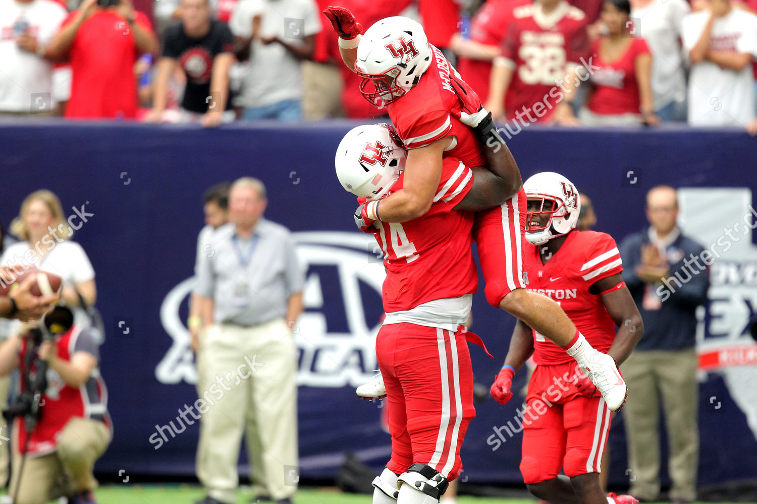 Houston Cougars Tight End Tyler Mccloskey Editorial Stock Photo - Stock ...