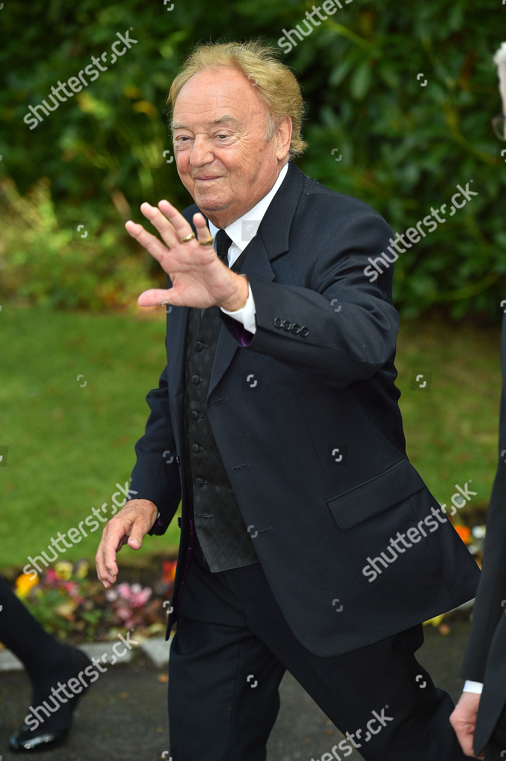 Cilla Black Funeral Gerry Marsden Arrives Editorial Stock Photo - Stock ...