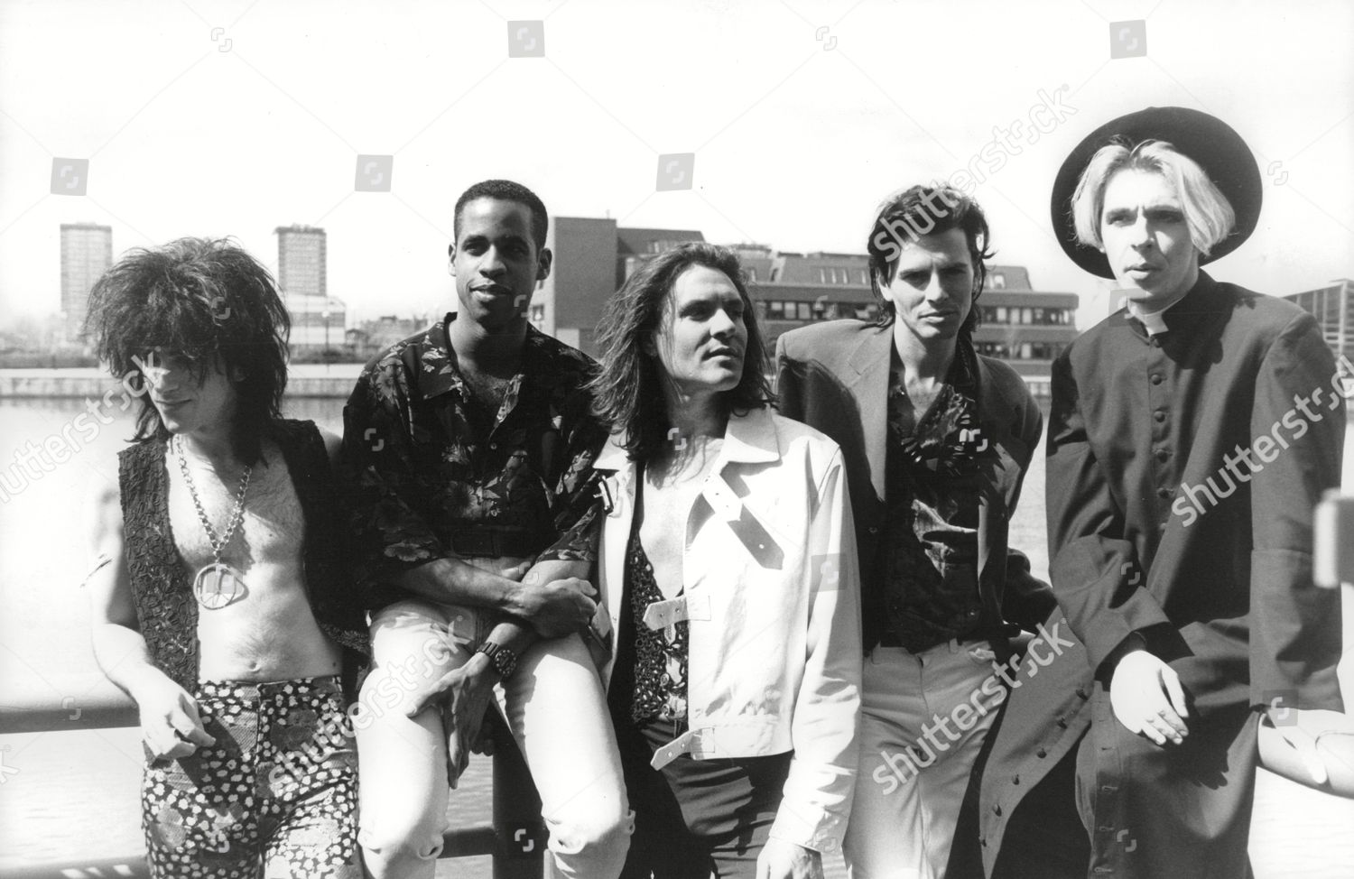Pop Group Duran Duran Members Lr Editorial Stock Photo - Stock Image ...