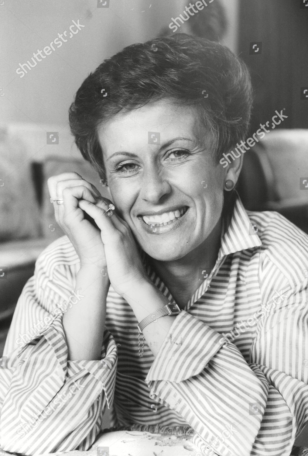 Widow Susan Fletcher Who Lost Four Editorial Stock Photo - Stock Image ...