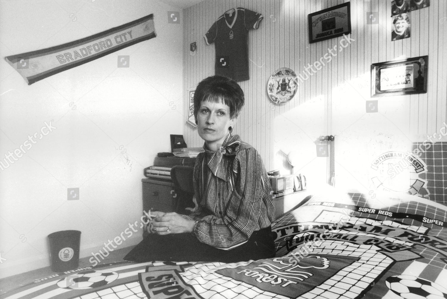 Widow Susan Fletcher Who Lost Four Editorial Stock Photo - Stock Image ...