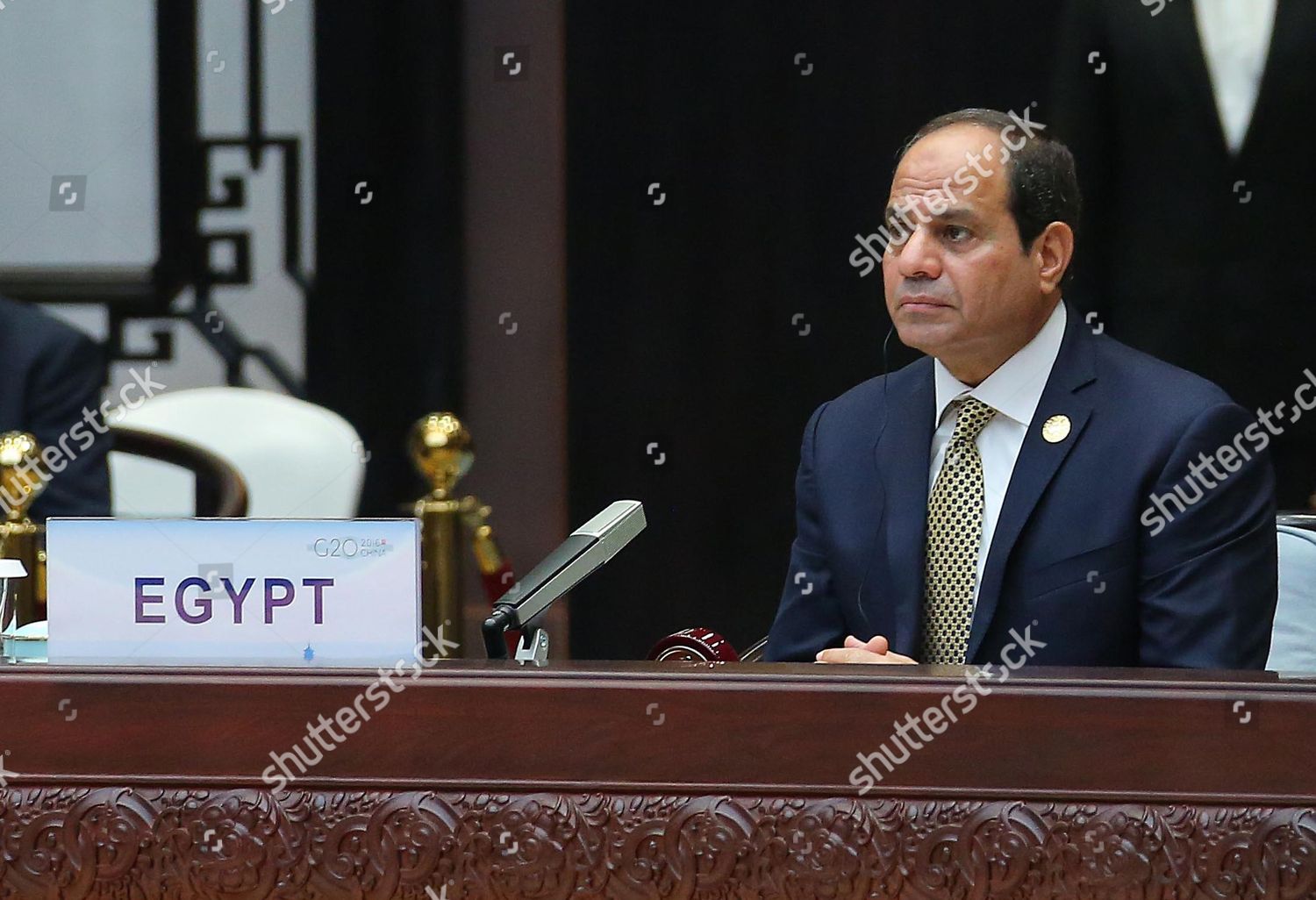 Egypts President Abdel Fattah Alsisi Editorial Stock Photo - Stock ...