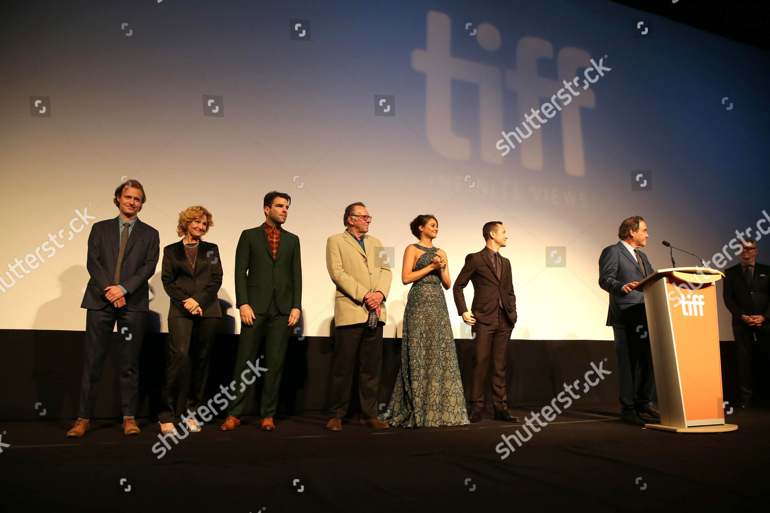 Kieran Fitzgerald Melissa Leo Zachary Quinto Editorial Stock Photo ...