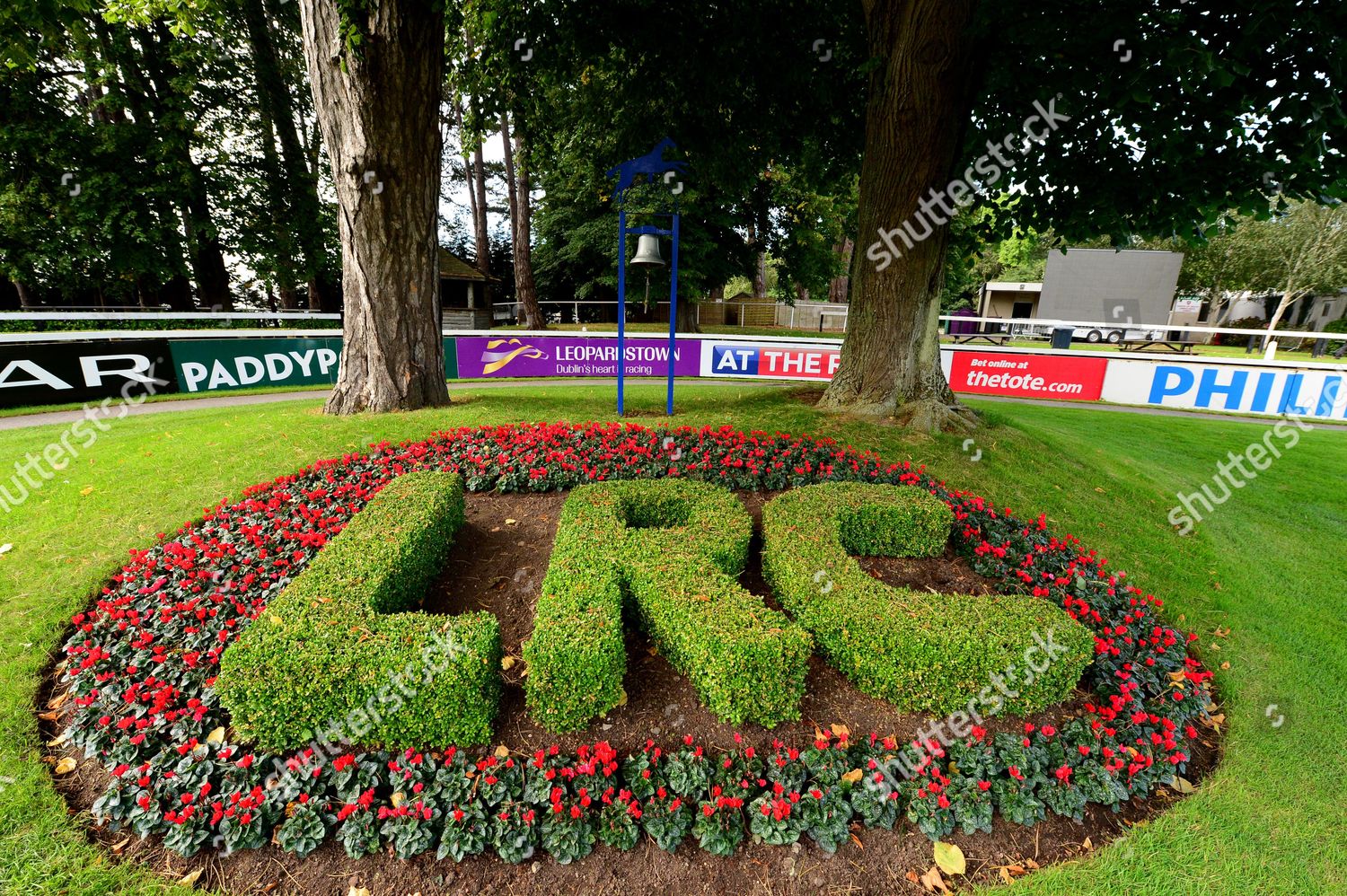 Leopardstown View Parade Ring Ahead Longines Editorial Stock Photo ...