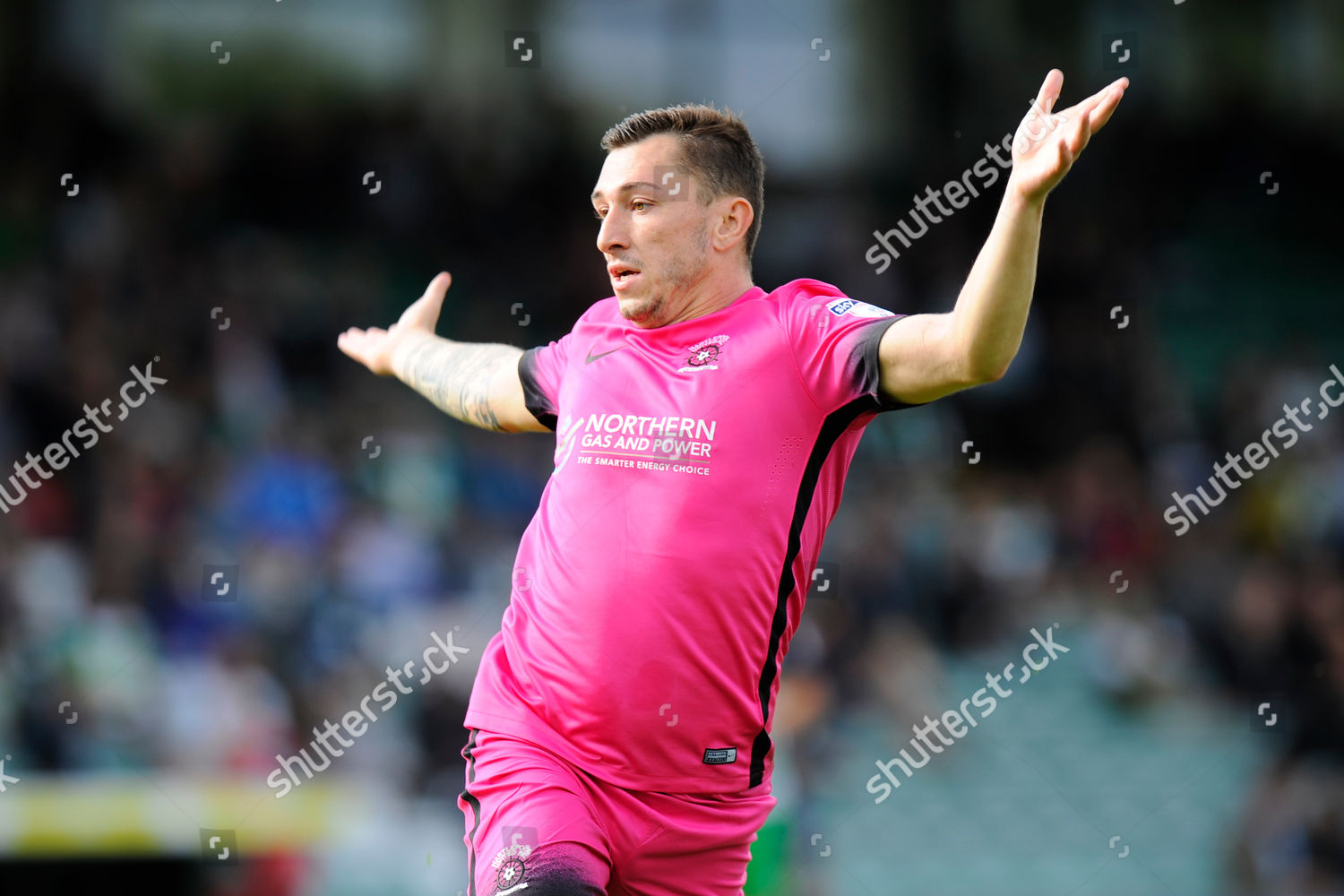 Nathan Thomas 7 Hartlepool United During Editorial Stock Photo - Stock ...