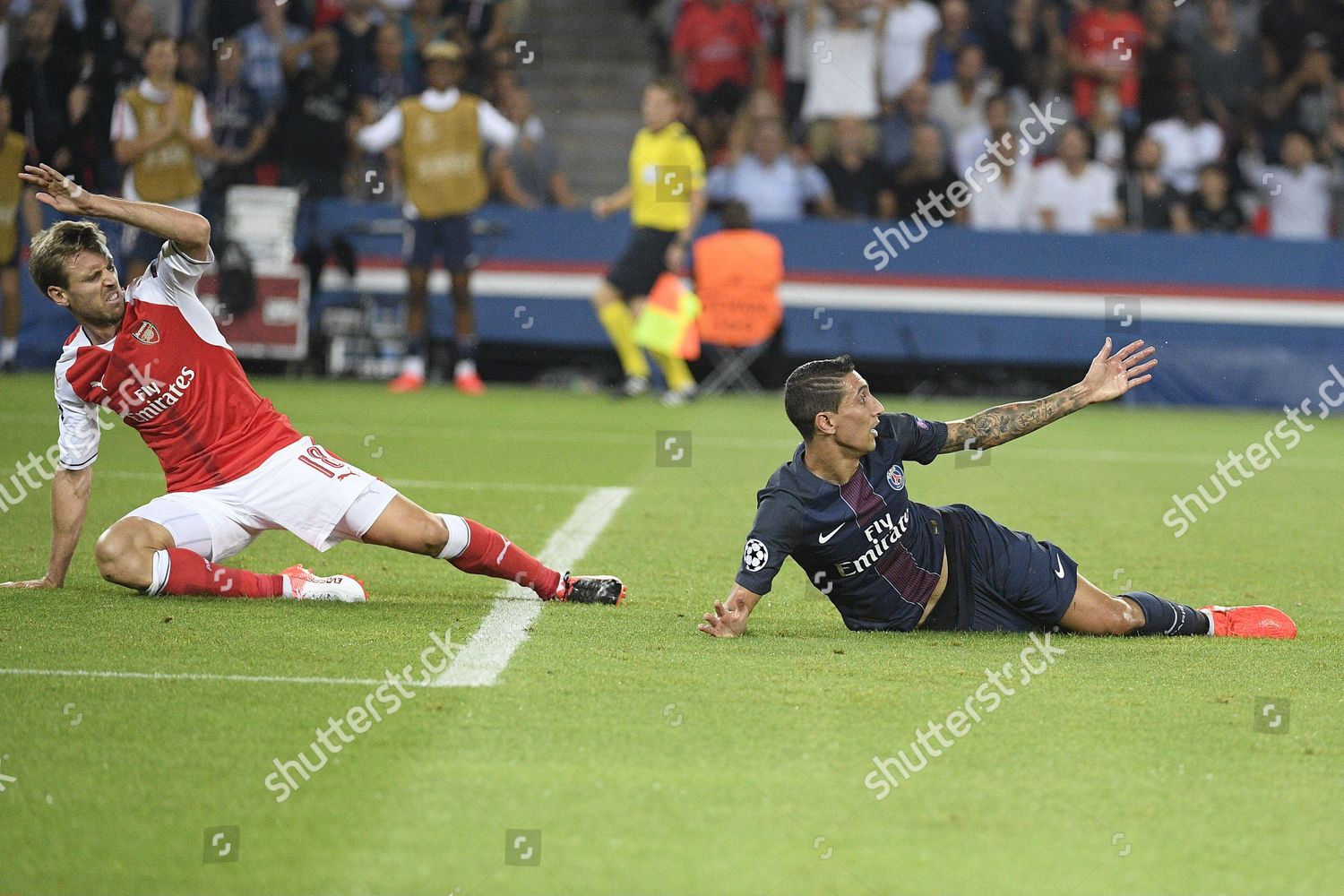 Angel Di Maria Nacho Monreal Editorial Stock Photo - Stock Image ...