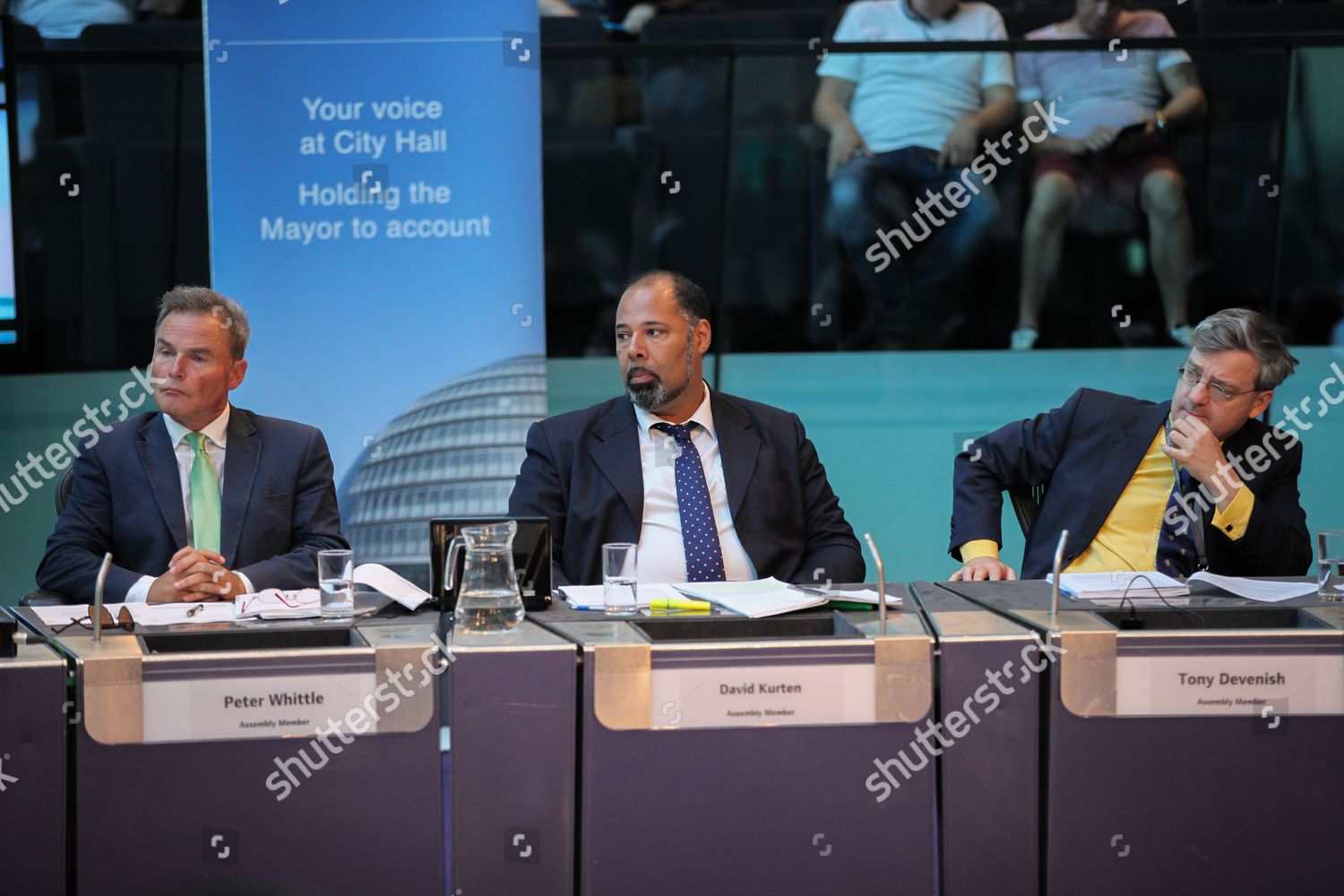 London Assembly Members Peter Whittle David Editorial Stock Photo ...