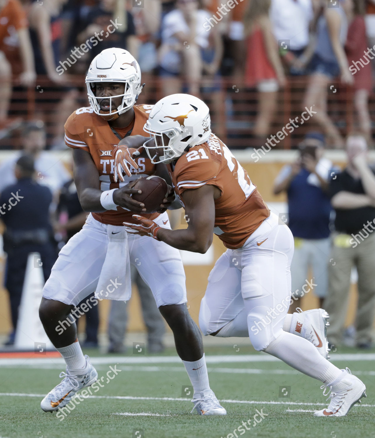 Texas Longhorns Quarterback Tyrone Swoopes 18 Editorial Stock Photo ...
