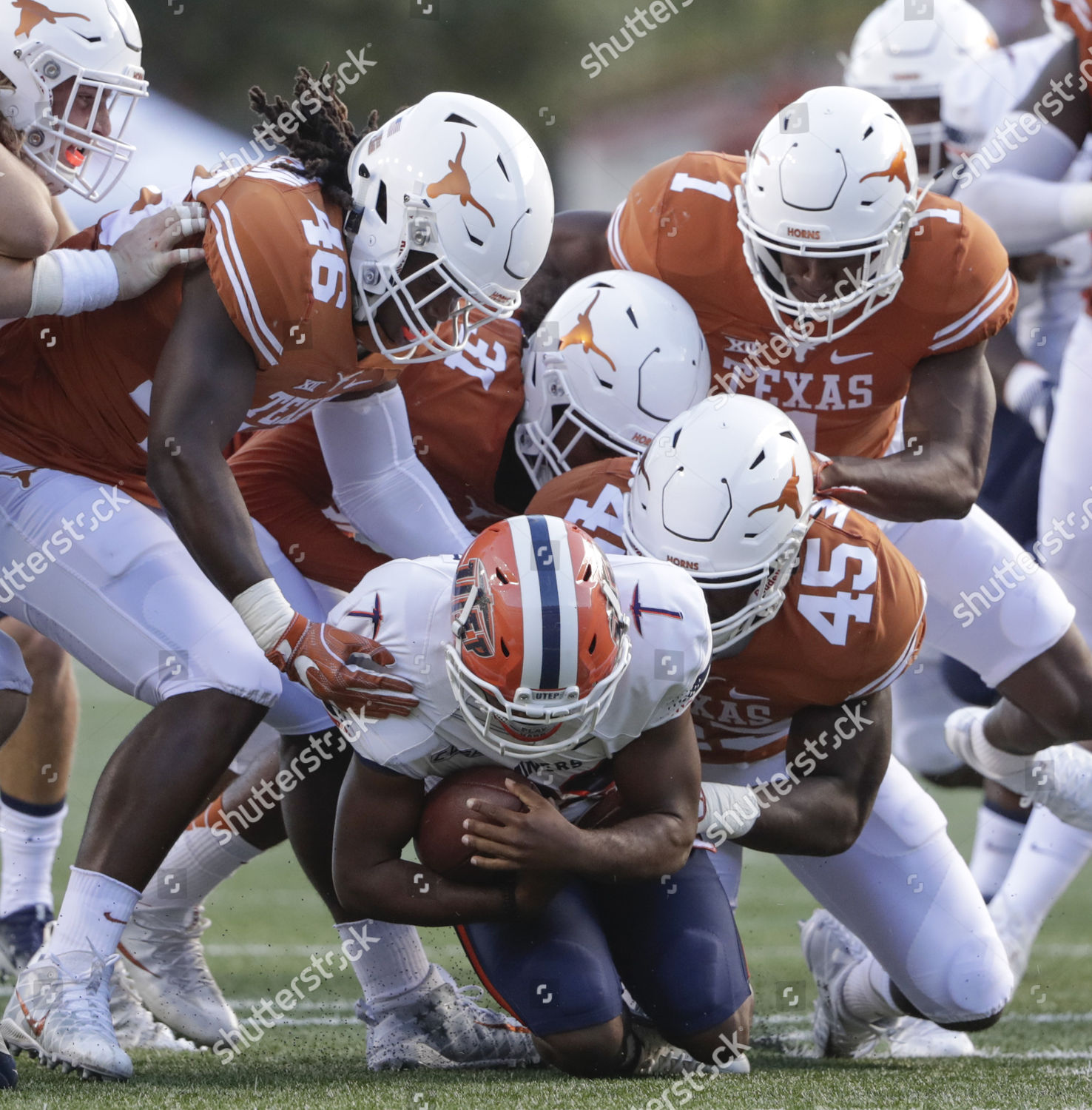 Utep Miners Running Back Aaron Jones Editorial Stock Photo - Stock ...