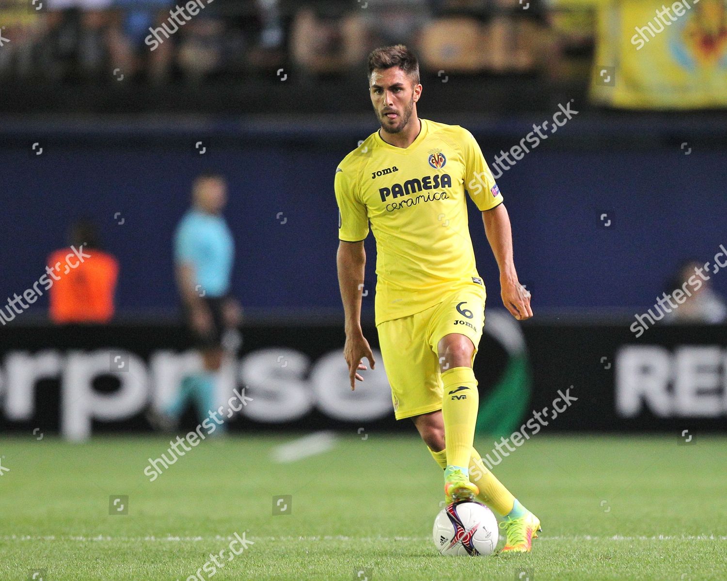 Victor Ruiz Villarreal During Uefa Europa Editorial Stock Photo - Stock ...
