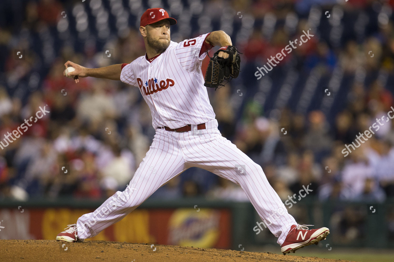 Philadelphia Phillies Relief Pitcher Frank Herrmann Editorial Stock ...