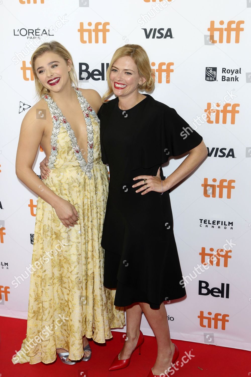 Lr Chloe Grace Moretz Susannah Cahalan Editorial Stock Photo - Stock Image | Shutterstock