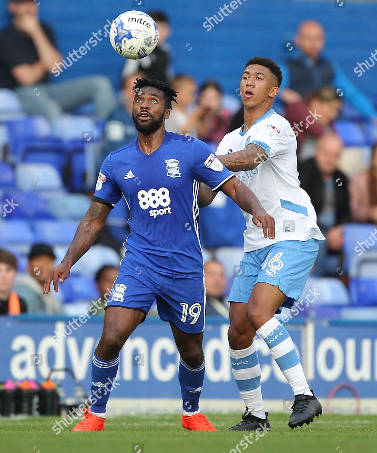 Jacques Maghoma Birmingham City Battles Liam Editorial Stock Photo ...