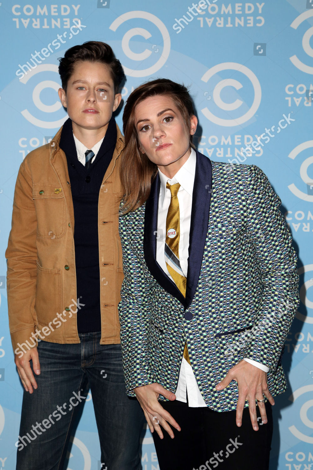 Rhea Butcher Cameron Esposito Editorial Stock Photo - Stock Image ...