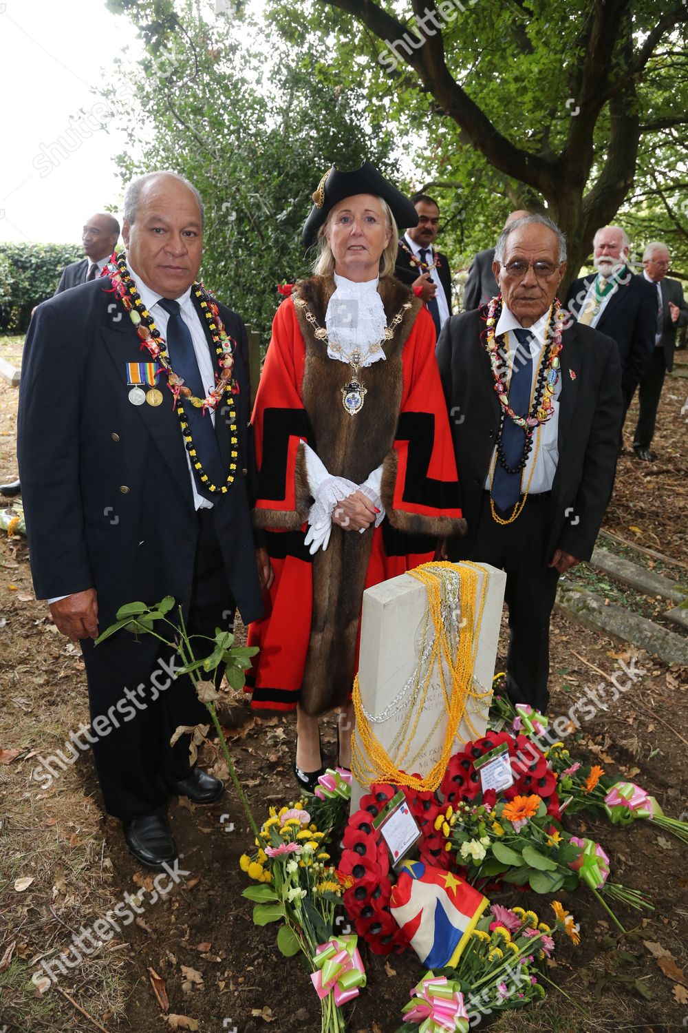 President Niue Charlie Tohovaka Mayor Havering Editorial Stock Photo ...