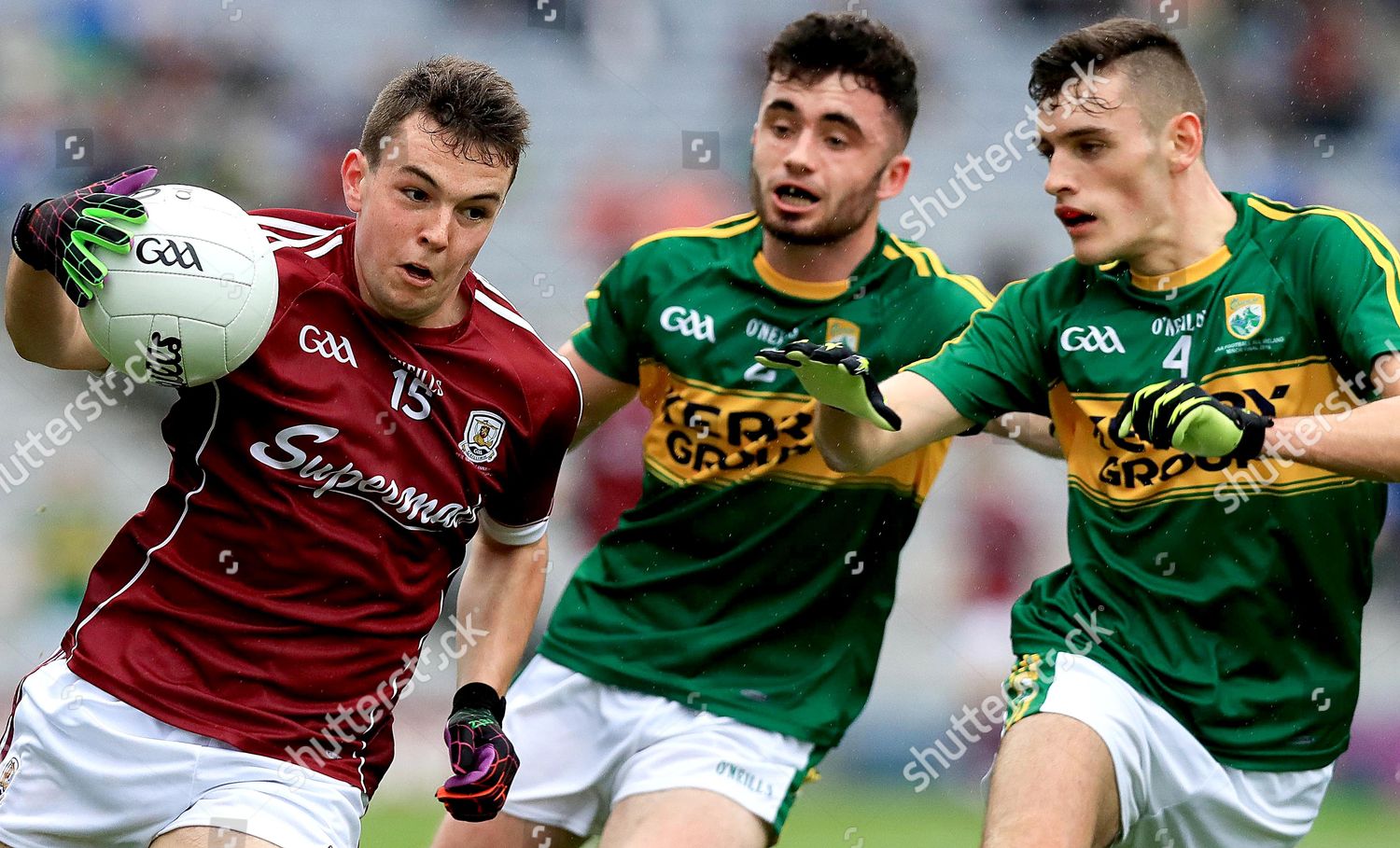 Galway Vs Kerry Desmond Conneely Galway Editorial Stock Photo - Stock ...