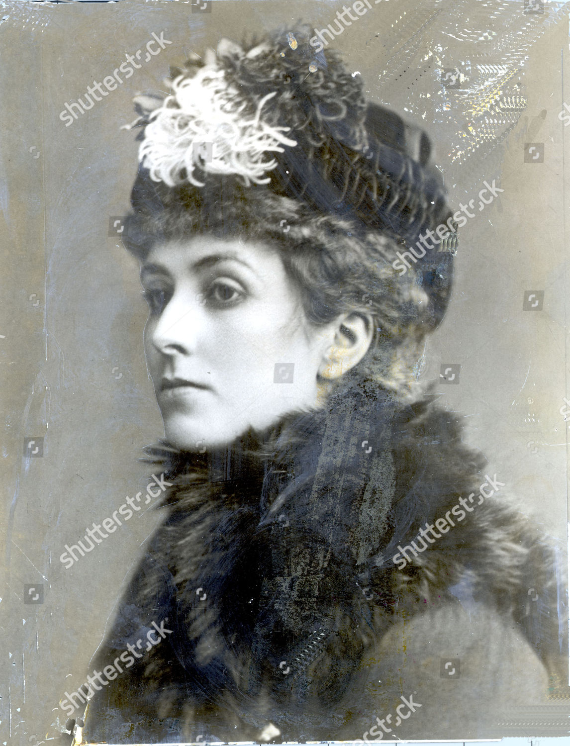 Victorian Beauty Mrs Cornwallis West Who Editorial Stock Photo - Stock ...
