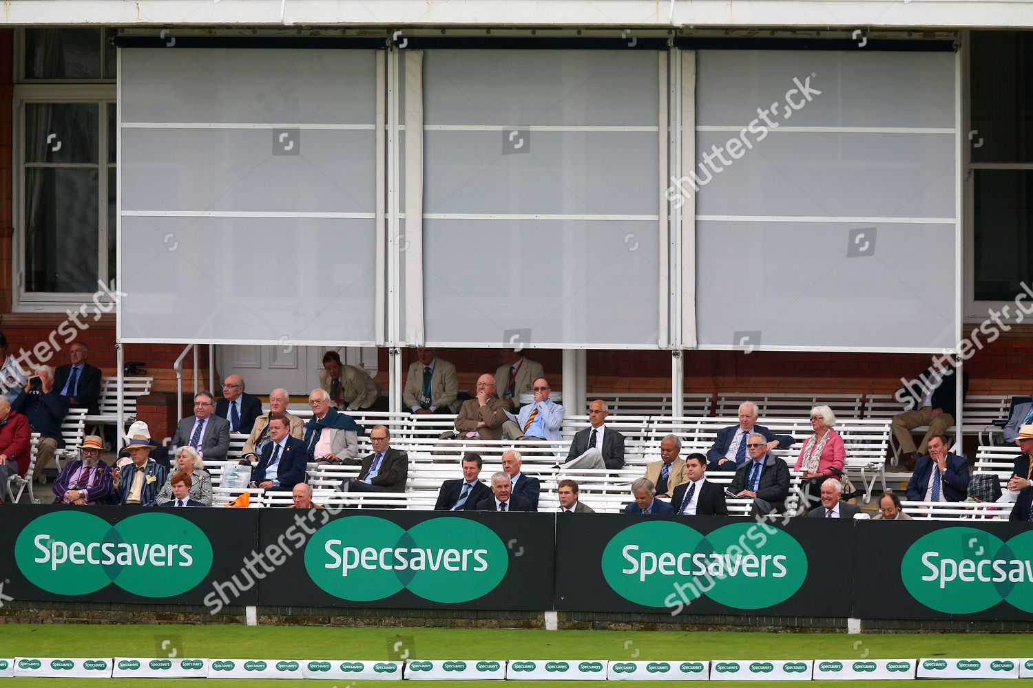 Mcc Members Look On Pavilion During Editorial Stock Photo - Stock Image ...