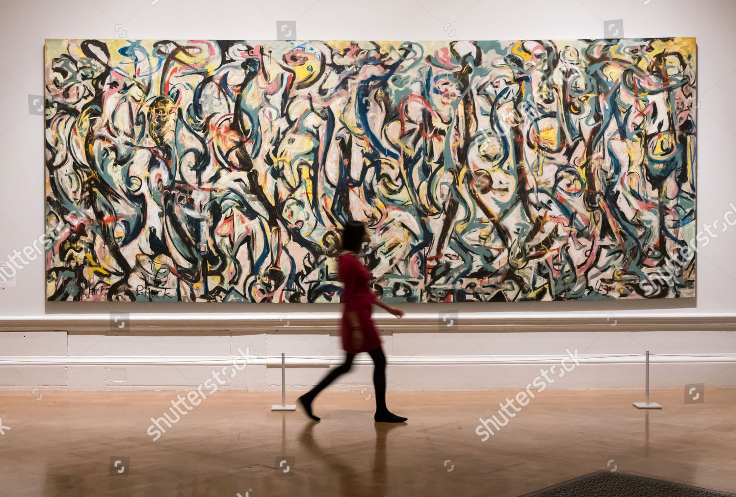 Jackson Pollock Mural 1943 Editorial Stock Photo - Stock Image ...