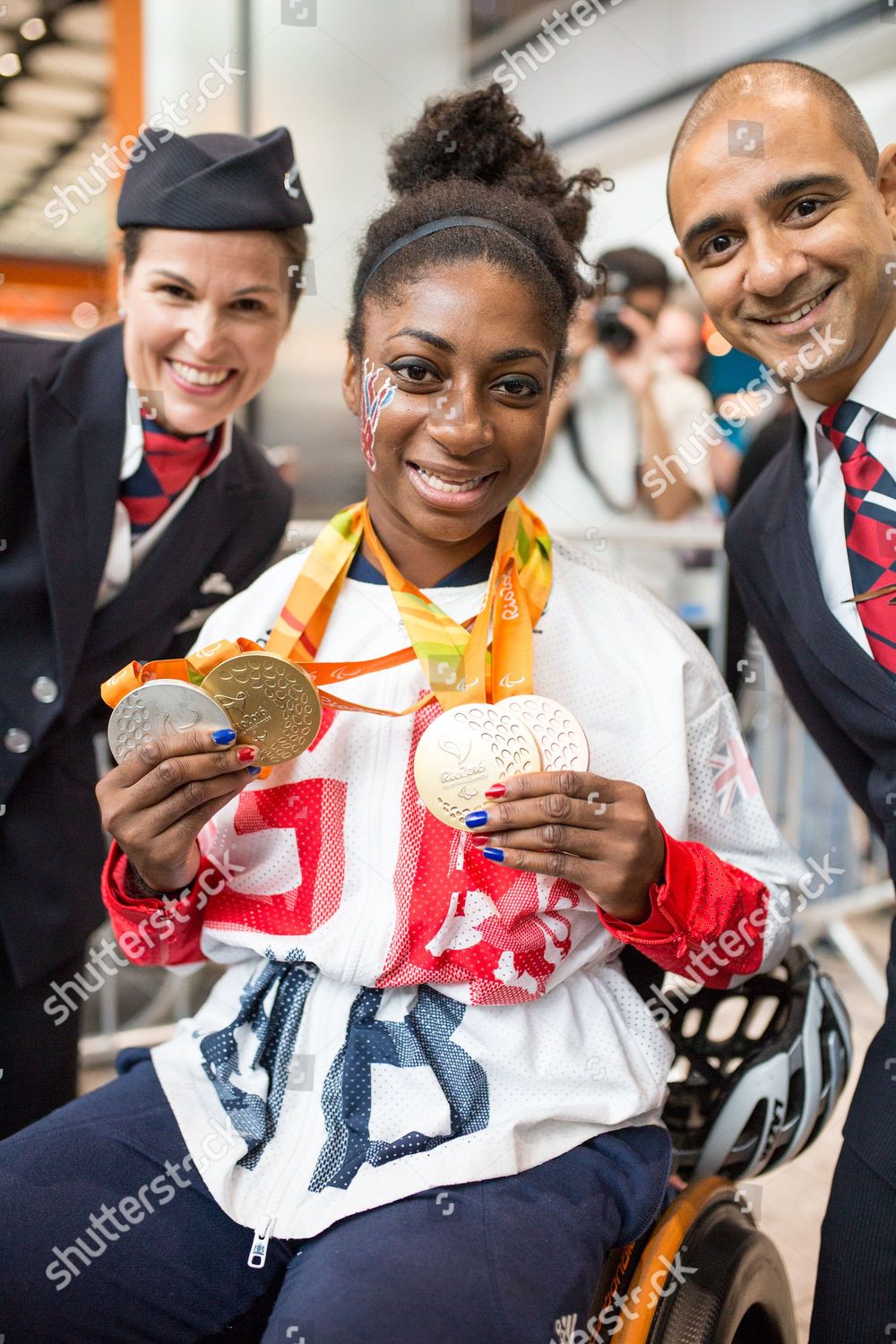 Team Gb Paralympian Kadeena Cox Arrives Editorial Stock Photo - Stock ...