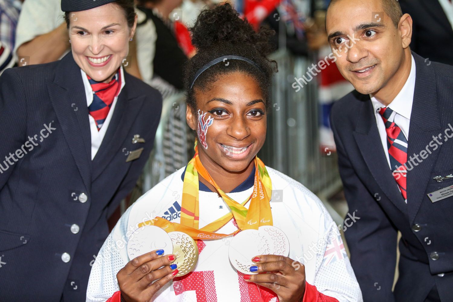 Team Gb Paralympian Kadeena Cox Arrives Editorial Stock Photo - Stock ...