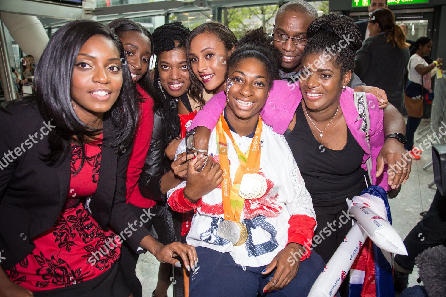 Team Gb Paralympian Kadeena Cox Celebrates Editorial Stock Photo ...