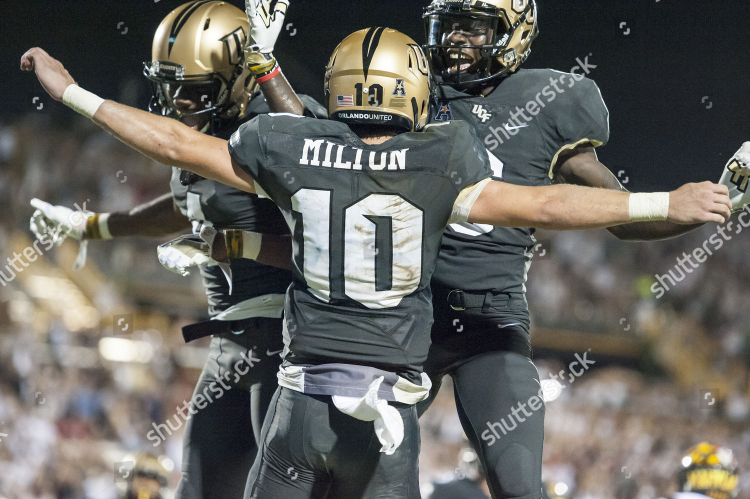 Ucf Knights Quarterback Mckenzie Milton 10 Editorial Stock Photo ...