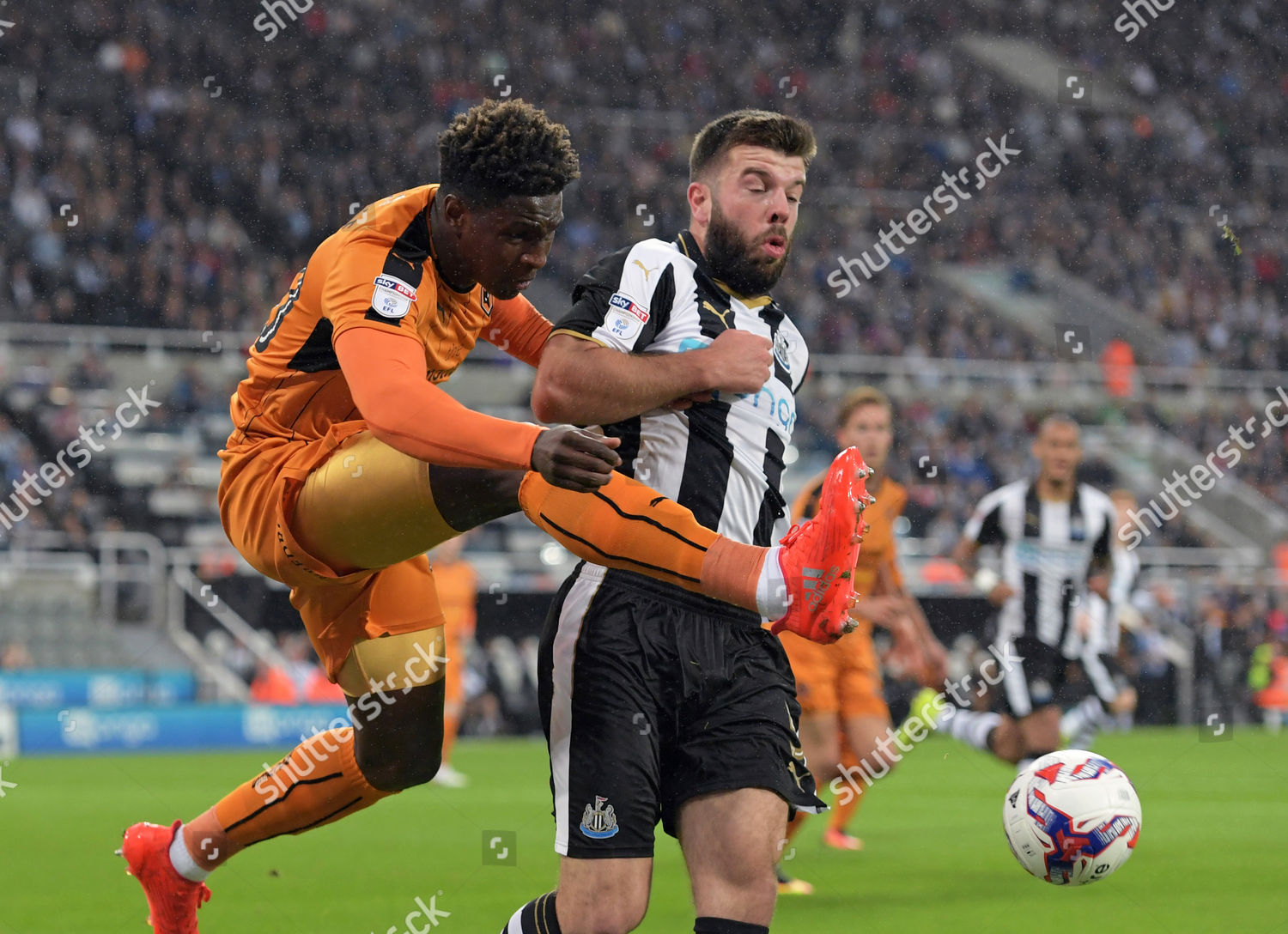 Cameron Borthwickjackson Wolverhampton Wanderers Gets Ball Editorial ...